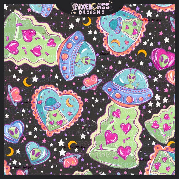 Alien Hearts – pixelcassdesigns