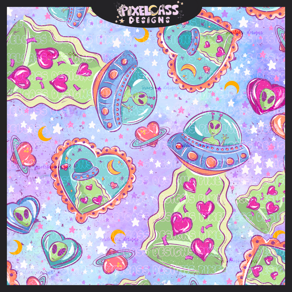 Alien Hearts – pixelcassdesigns