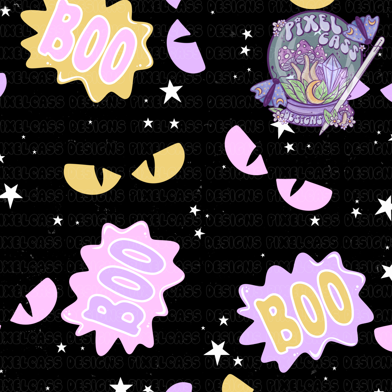 Boo Eyes – pixelcassdesigns