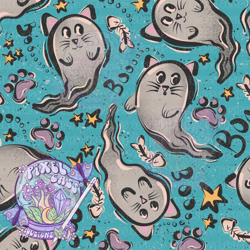 Boo Kitties – pixelcassdesigns