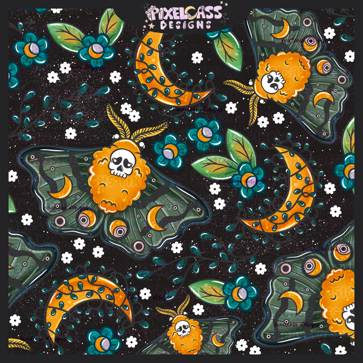 Celestial Death Moths – pixelcassdesigns