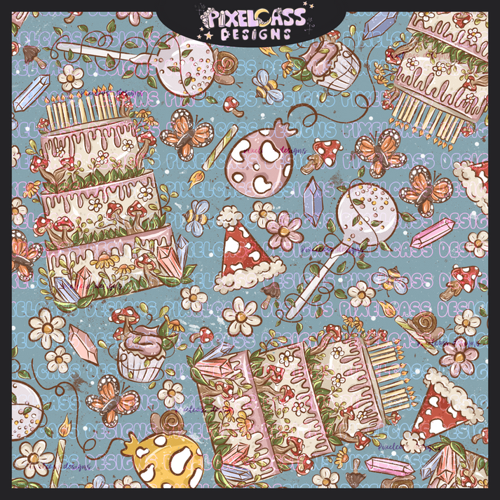 Cottagecore Birthday – pixelcassdesigns