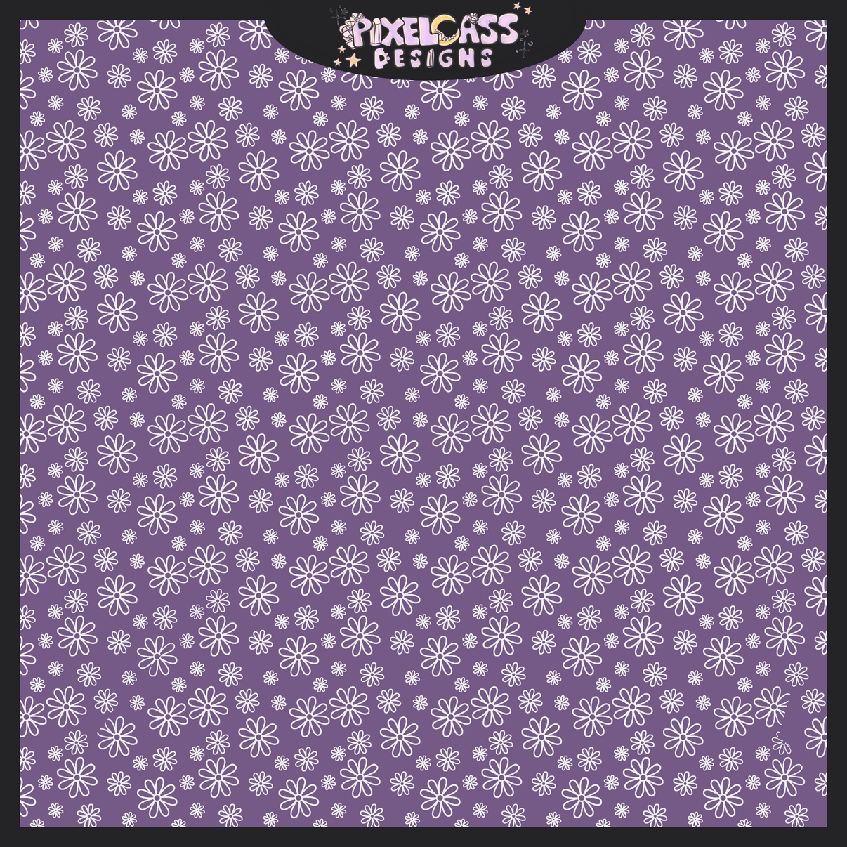 Flower Wall Watermark – pixelcassdesigns