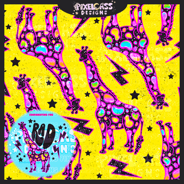 Rad Giraffes – pixelcassdesigns
