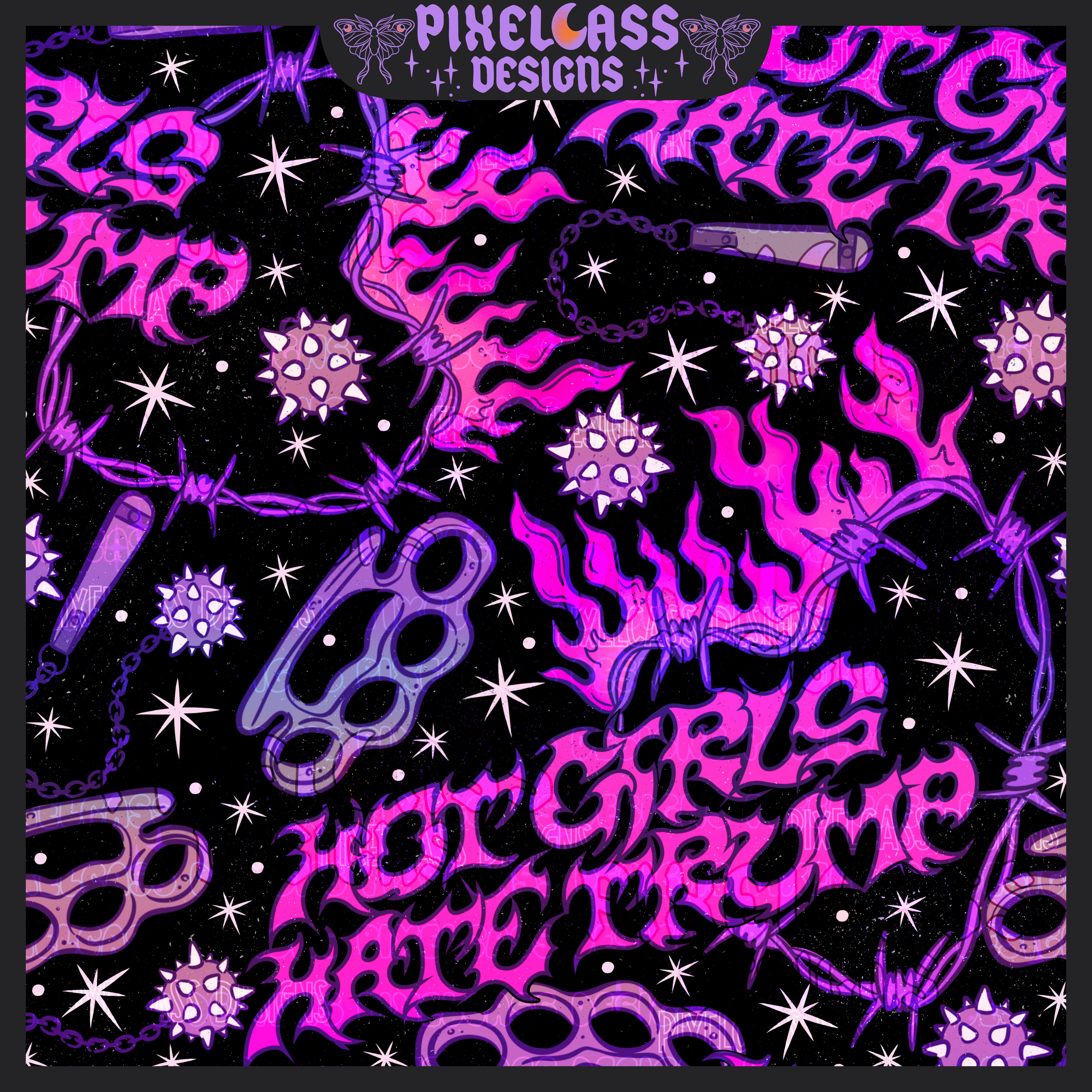 Hot Girls Hate Trump – pixelcassdesigns