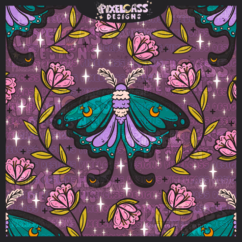 Magic Moths – pixelcassdesigns
