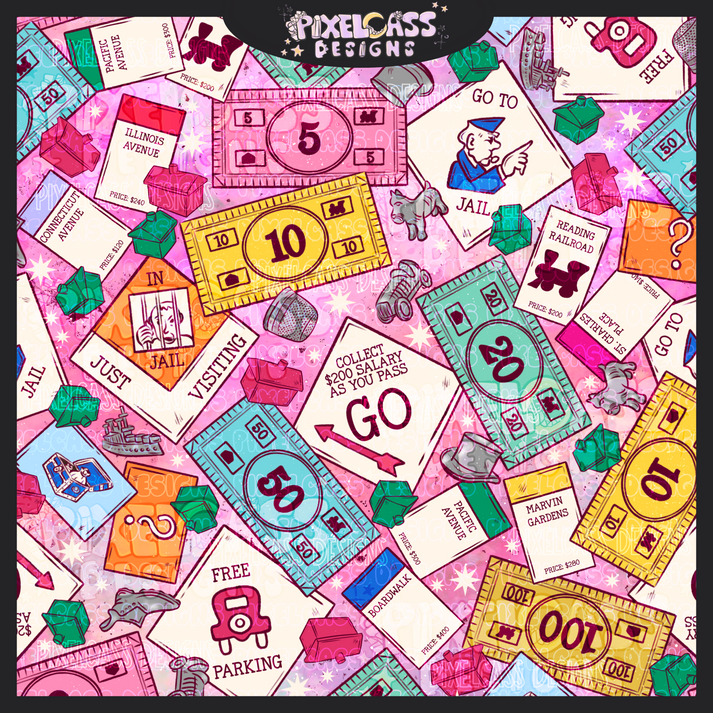 Monopoly – pixelcassdesigns