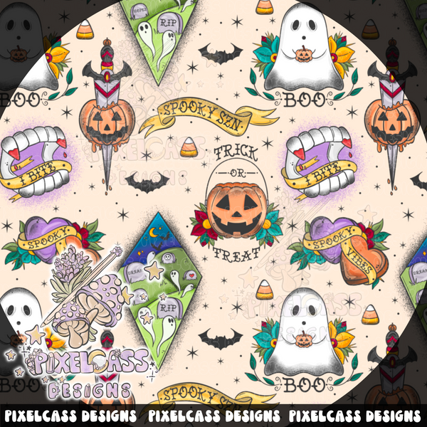 Spooky Szn Tattoos – pixelcassdesigns