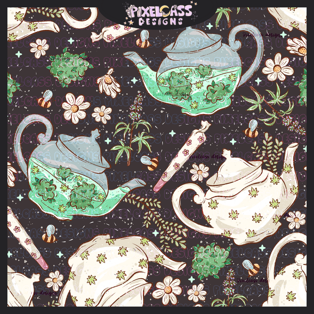Weed Tea – pixelcassdesigns