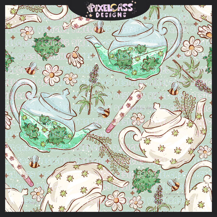 Weed Tea – pixelcassdesigns