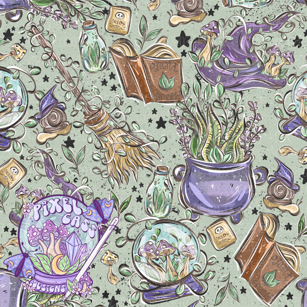 Plant Spells – pixelcassdesigns