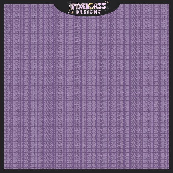 You’re A Loser Watermark – pixelcassdesigns