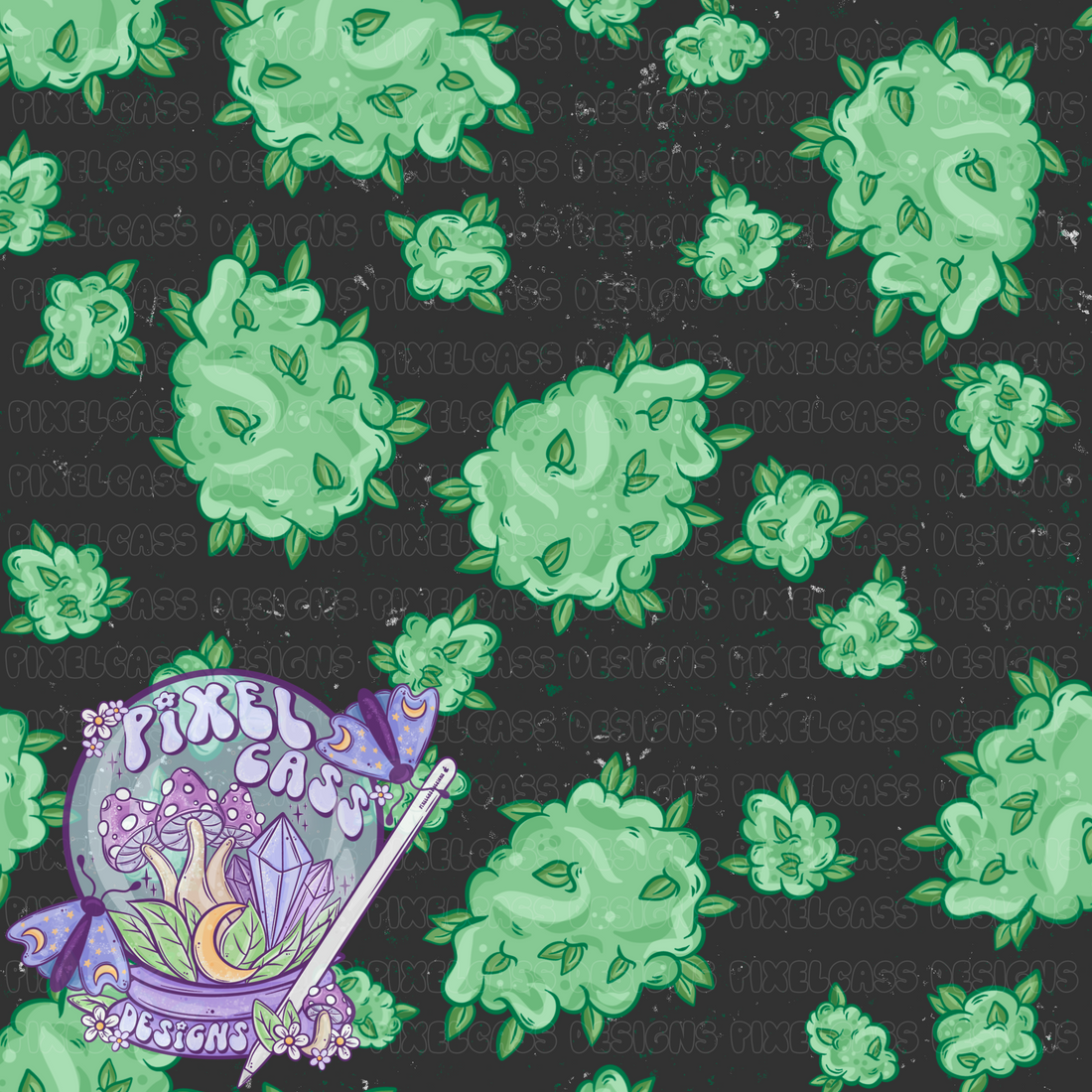 Kush – pixelcassdesigns